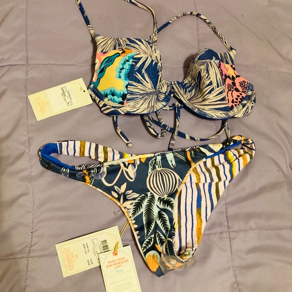 Maaji | Swim | Maaji Set Bikini Top Bottom Size M | Poshmark